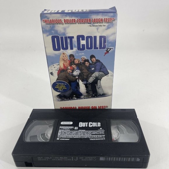 Media | Out Cold Vhs Vcr Tape Movie Jason London Lee Majors Pg13 Used ...